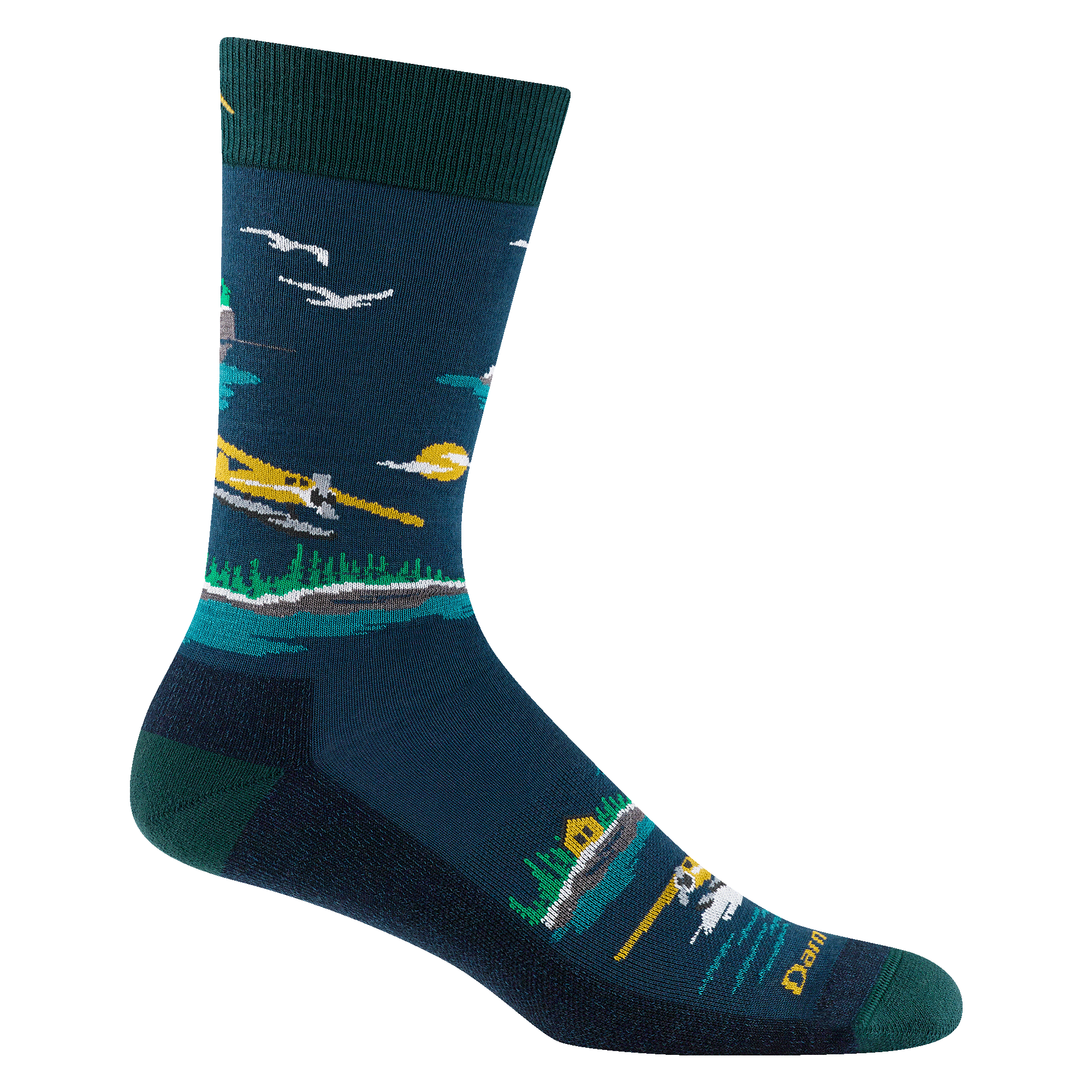 Men's Float Boat Crew Lightweight Lifestyle Sock – Johnson Woolen Mills