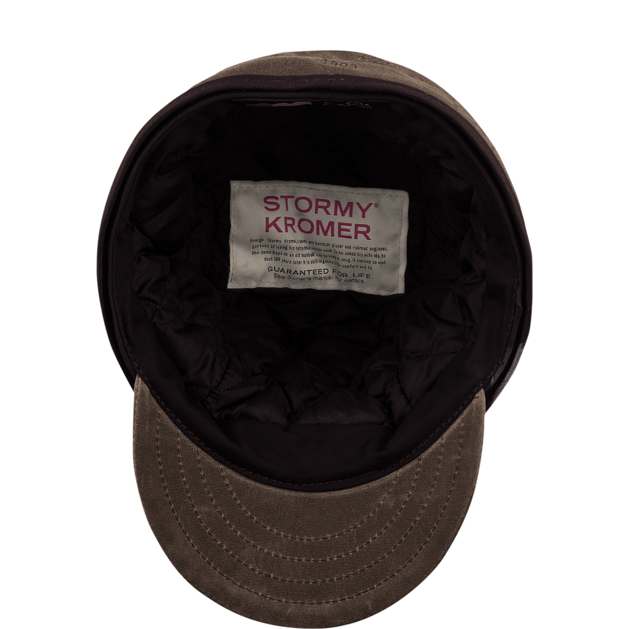 Insulated Waxed Cotton Cap – Johnson Woolen Mills