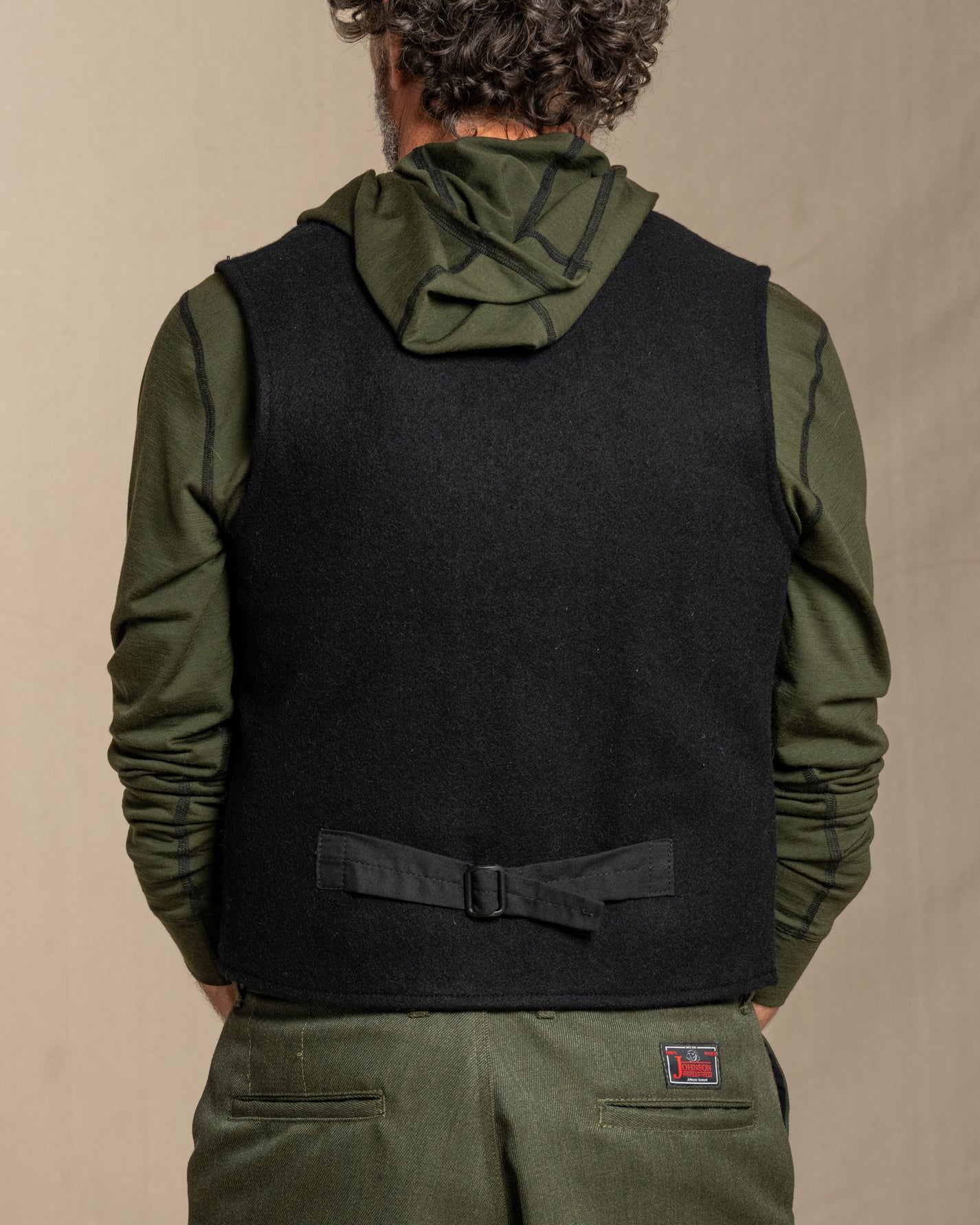 Button Front Wool Vest – Johnson Woolen Mills