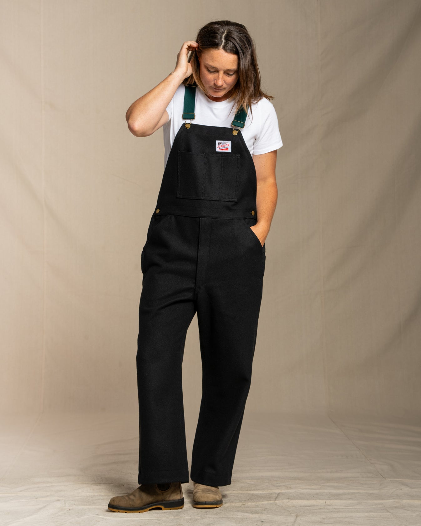 Wool Bib Overall – Johnson Woolen Mills