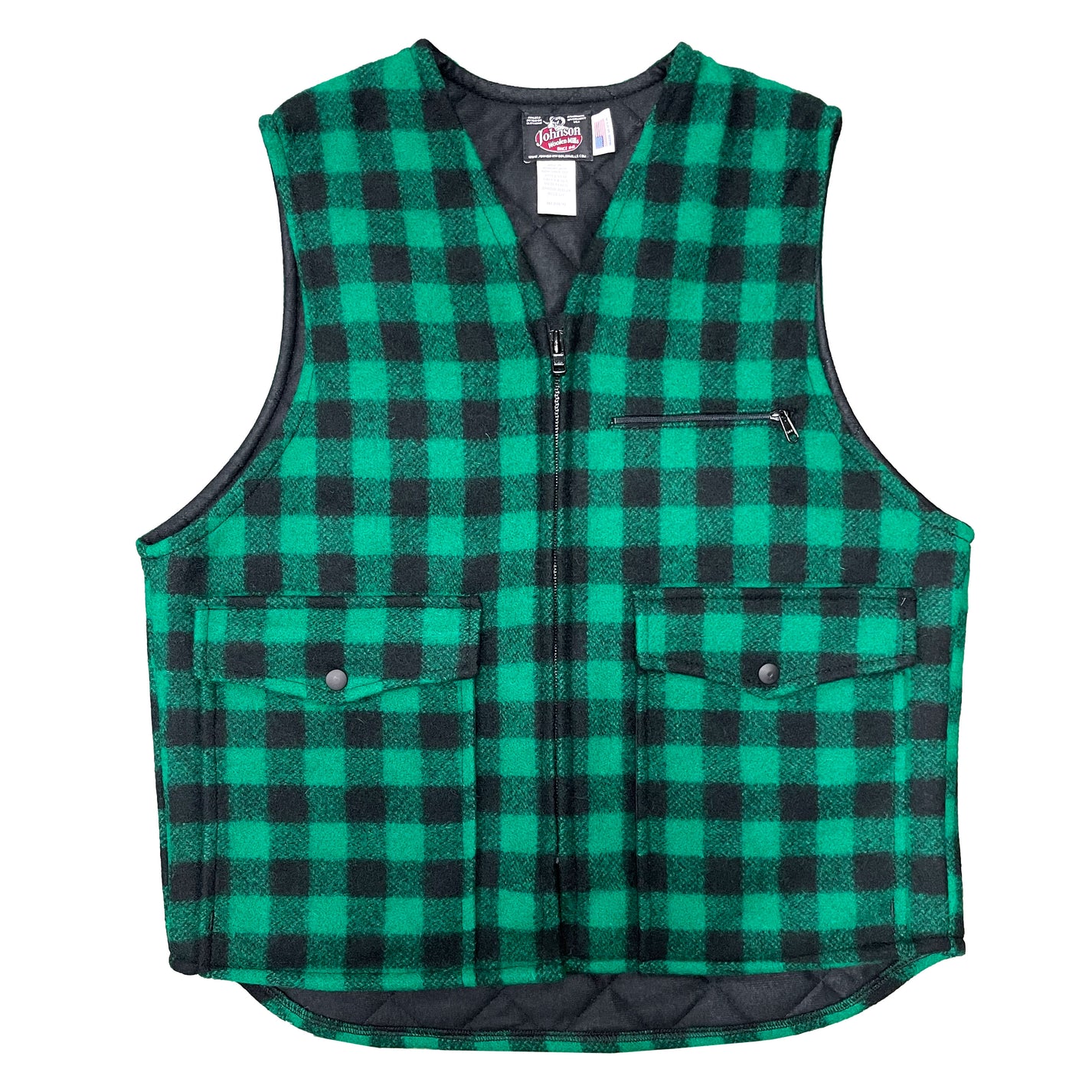Traditional Lined Wool Vest - Tall – Johnson Woolen Mills