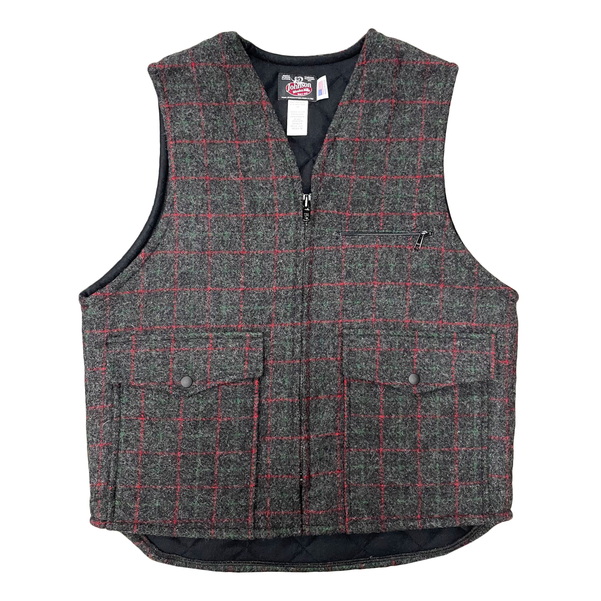 Traditional Lined Wool Vest - Tall – Johnson Woolen Mills
