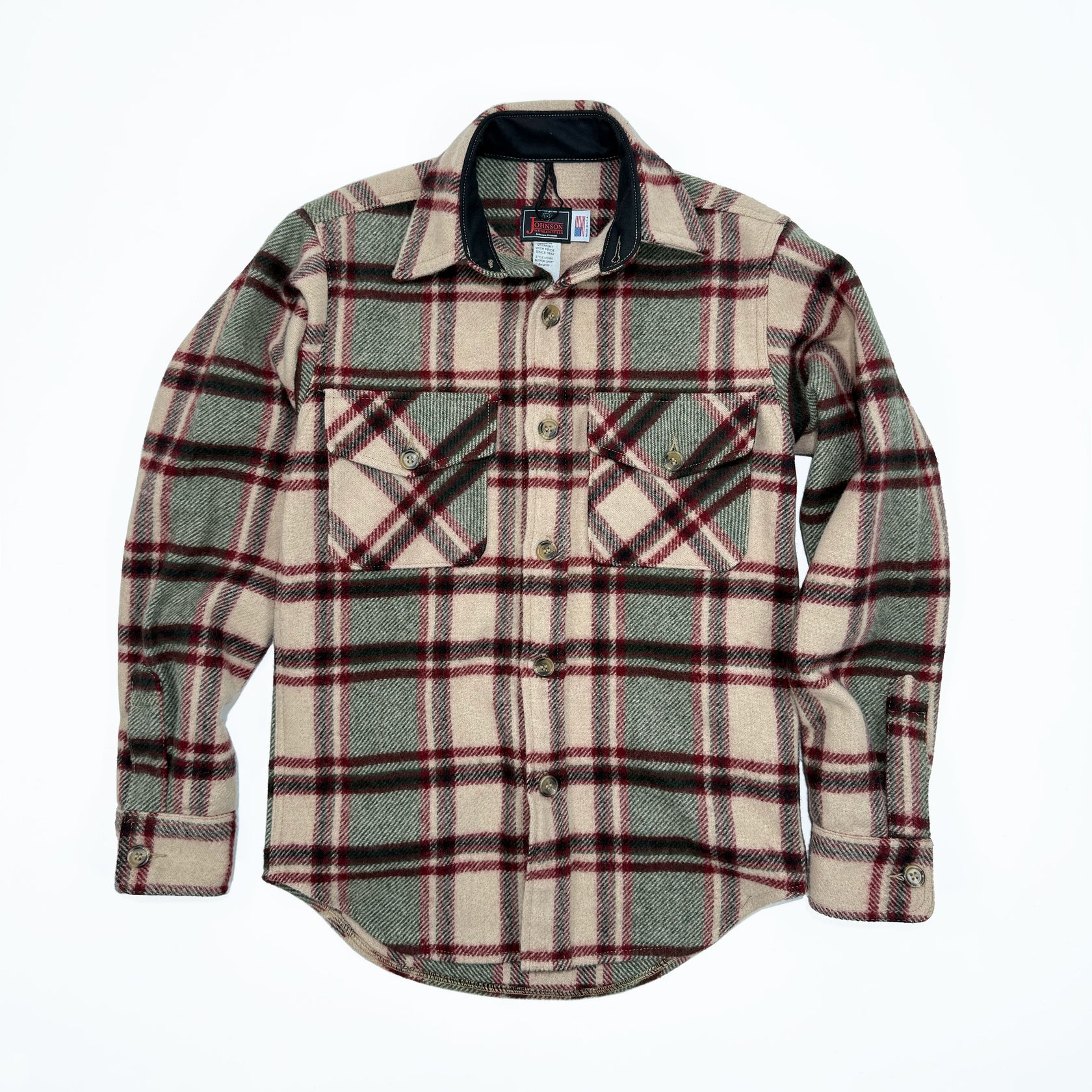Wool Button Down Shirt – Johnson Woolen Mills